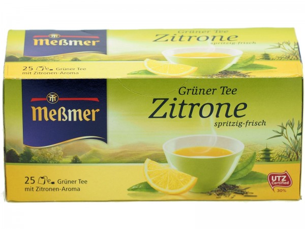 Wir liefern Ihnen in Berlin Meßmer grüner Tee mit Zitrone | GRIHED, Ihr ...