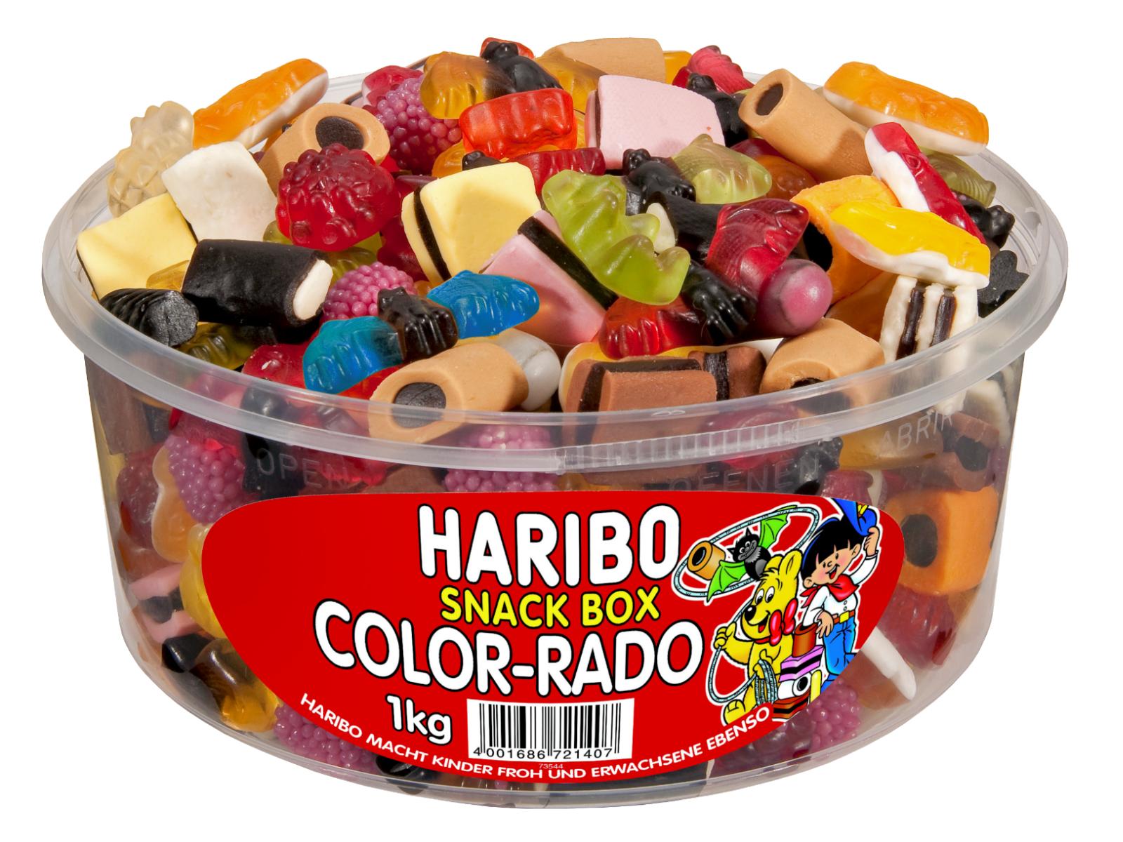 Wir liefern Ihnen in Berlin Haribo Color-Rado 1 Kg Box | GRIHED, Ihr ...