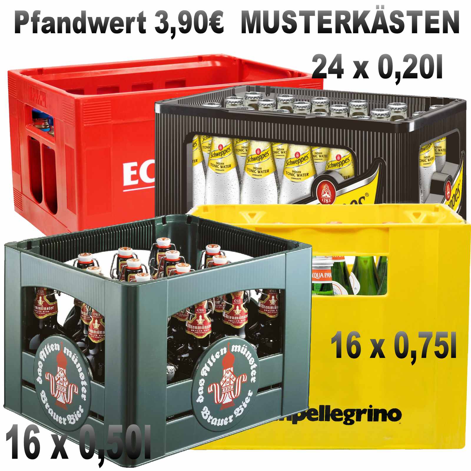 Wir liefern Ihnen in Berlin Leergut Kasten komplett 3,90€ | GRIHED, Ihr ...